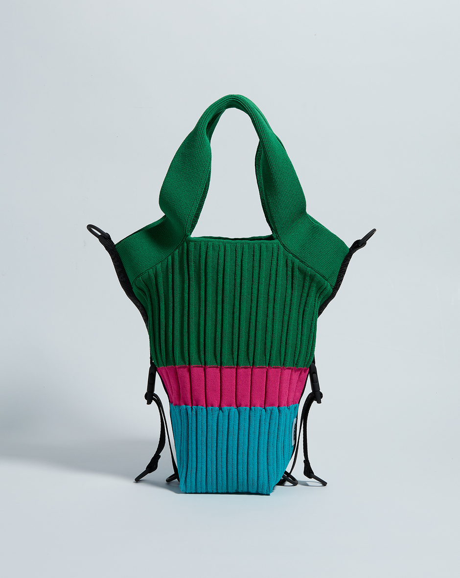 Atacz | From Bottles To Bags. Sustainable Fashion Knit Bag From Canada