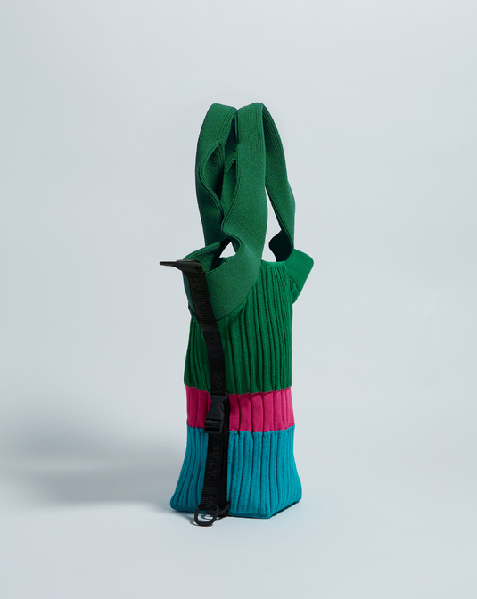 Atacz | From Bottles To Bags. Sustainable Fashion Knit Bag From Canada