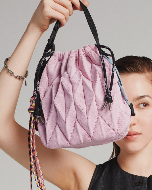 Atacz | From Bottles To Bags. Sustainable Fashion Knit Bag From Canada